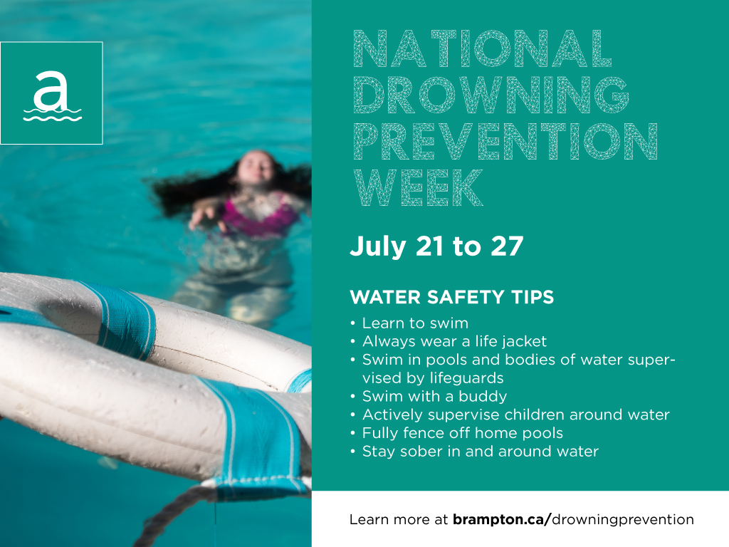 Drowning Prevention Week Water Safety Community Event